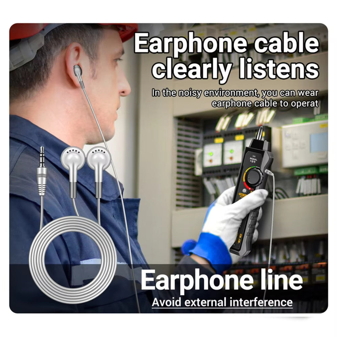 ZoeRax Wire Tester RJ45 RJ11 Cable Tracker Line Finder Multifunction W